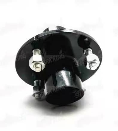 Motorcycle Side Wheel Hub Small (For Mags) - Silver & Black (For ...