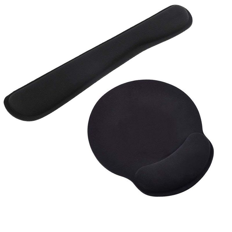 Mouse Mat Gel Gaming Keyboard and Mouse Wrist Rest Mat Pad, Ergonomic ...