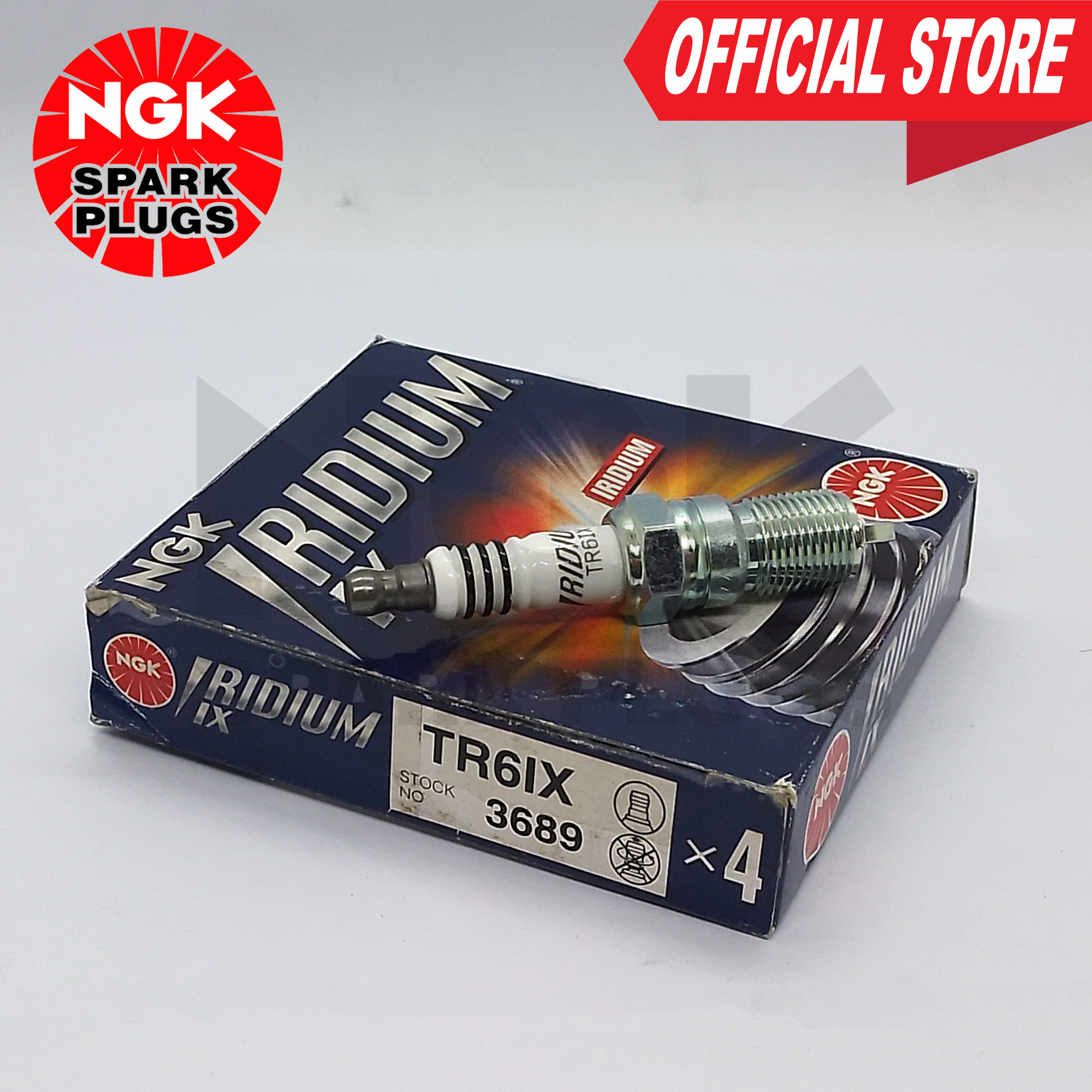 NGK TR6IX Iridium IX Spark Plug Set of 4 | Lazada PH