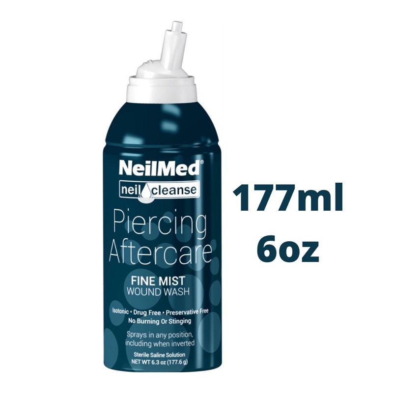 10000% guaranteed genuine NeilMed Piercing Aftercare Fine Mist - Sodium ...