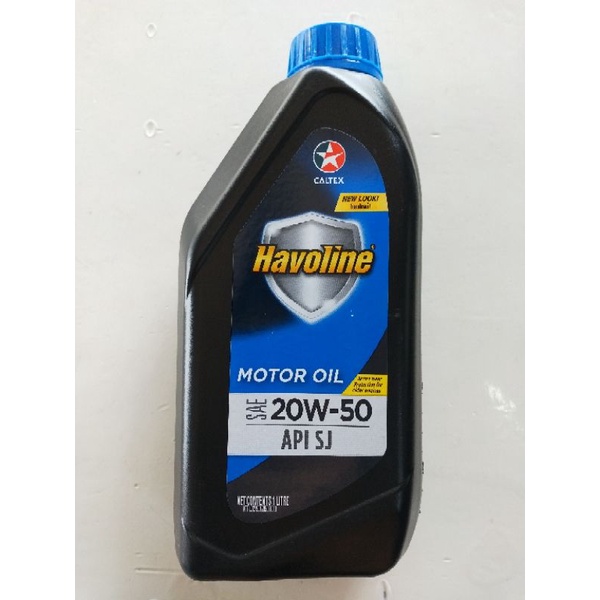 HAVOLINE BLUE MOTOR OIL 20W/50 1L | Lazada PH