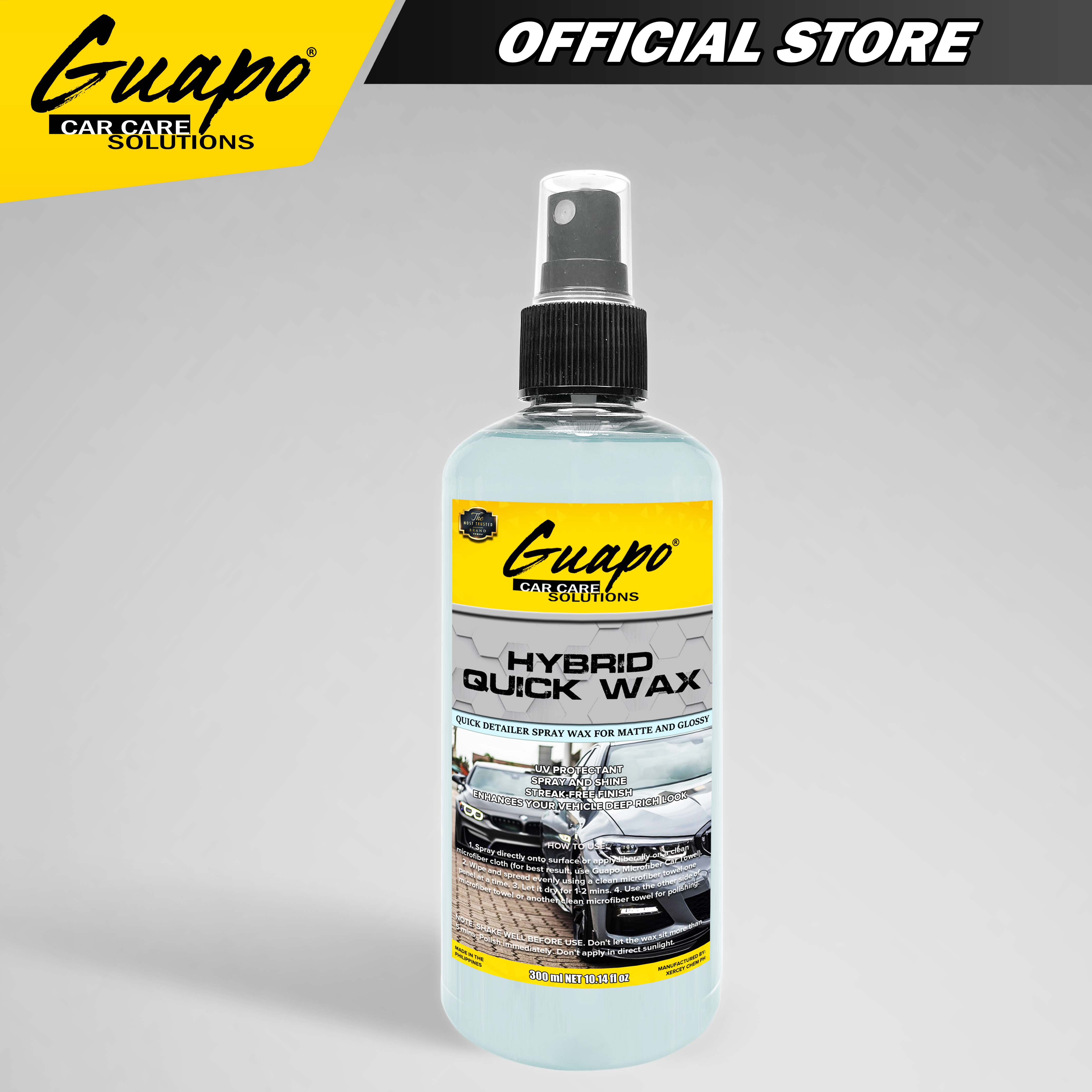 Guapo Hybrid Spray Wax 300ml | Lazada PH