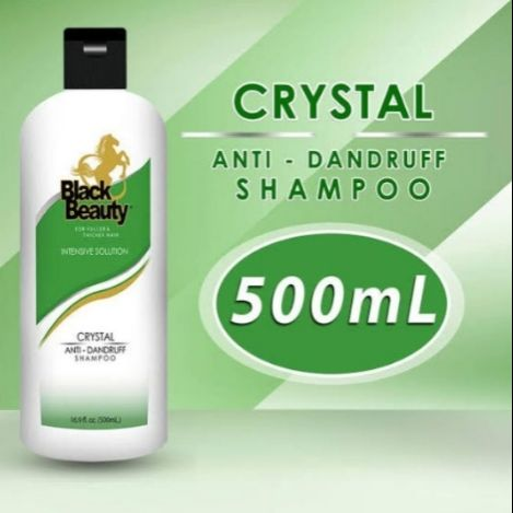 Black Beauty Crystal Anti-Dandruff Shampoo Intensive Solution 500ml ...