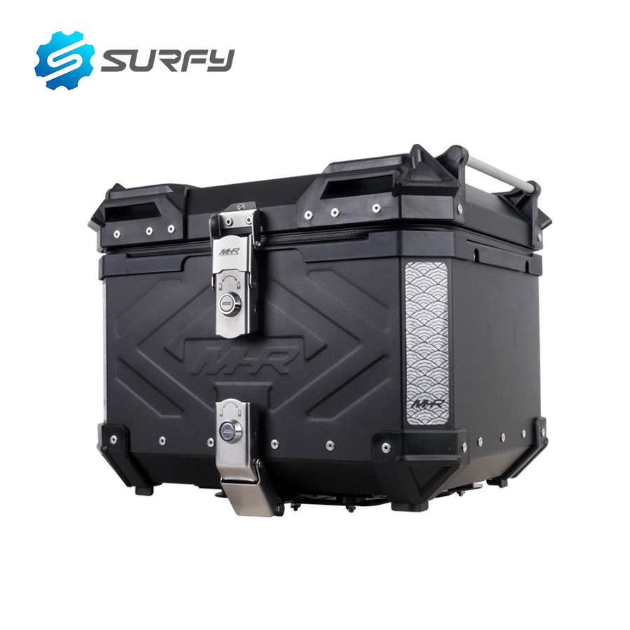 MHR OFF WHITE 45L Aluminum Alloy Top Box Tail Box With Plate Holder New ...