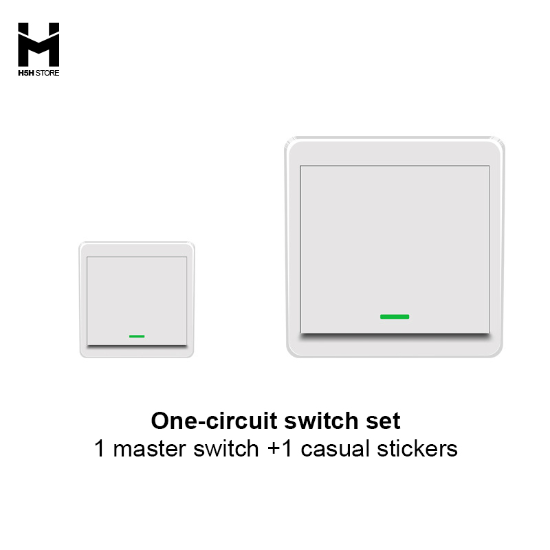 H5H Wireless Remote Control Switch Panel Intelligent Control Light ...
