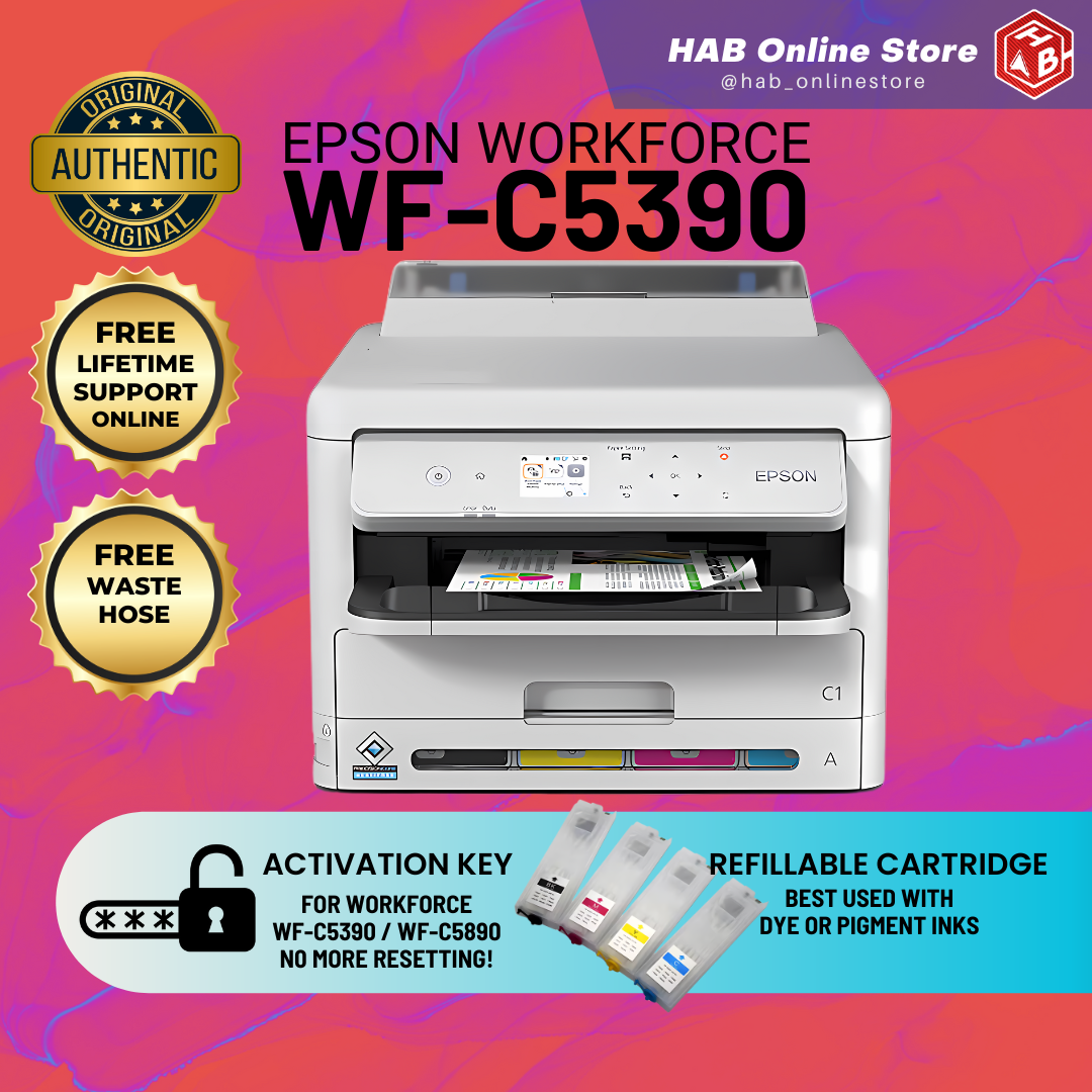 Epson Workforce Pro WF-C5890 Single Function Printer (Epson C5790 ...