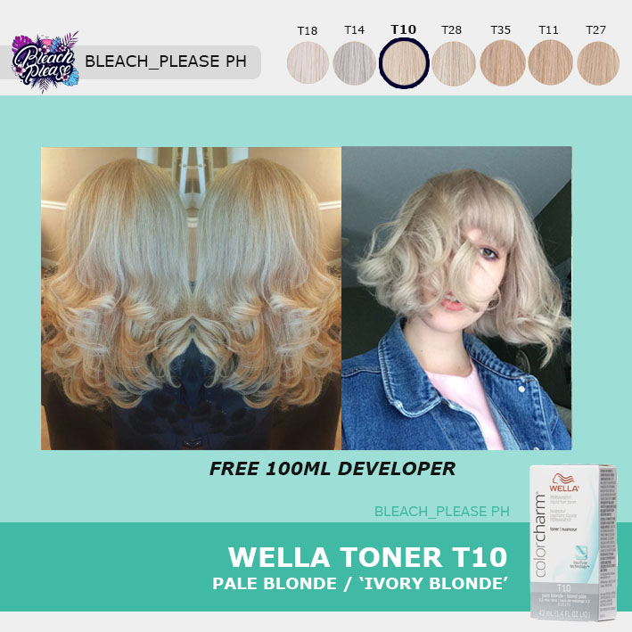 Wella Toner T10 for Light Blonde Hair | Lazada PH