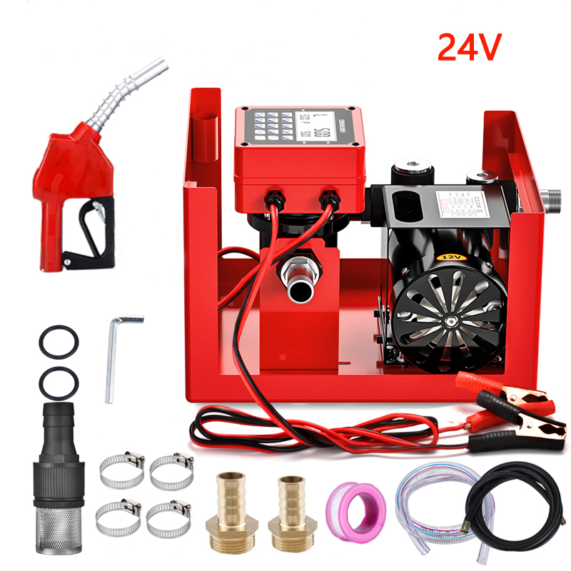 220V Self-priming Electric Oil Pump Smart Edition Diesel Fuel Transfer ...