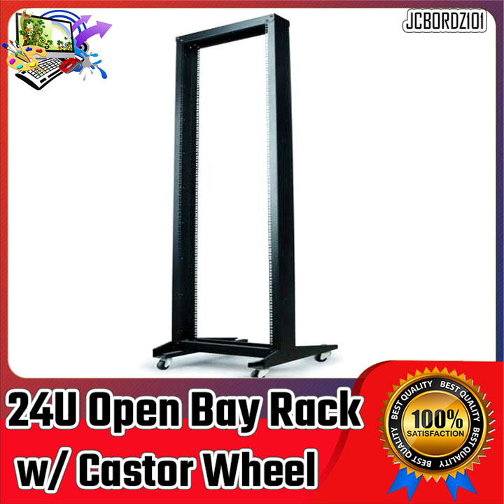 24U Open Bay Rack w/ Castor Wheel | Lazada PH
