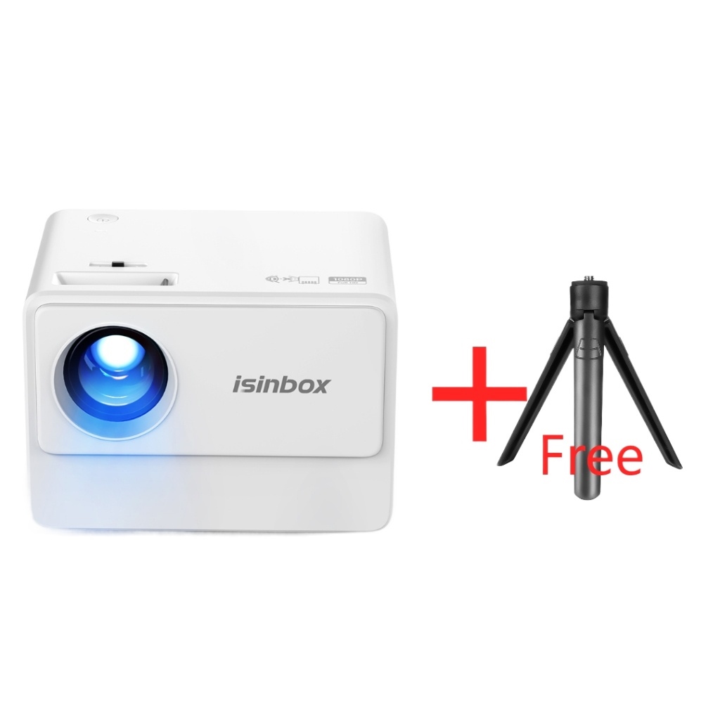 Isinbox K11 WiFi Projector 1080 Full HD Android 12 Bluetooth Phone ...