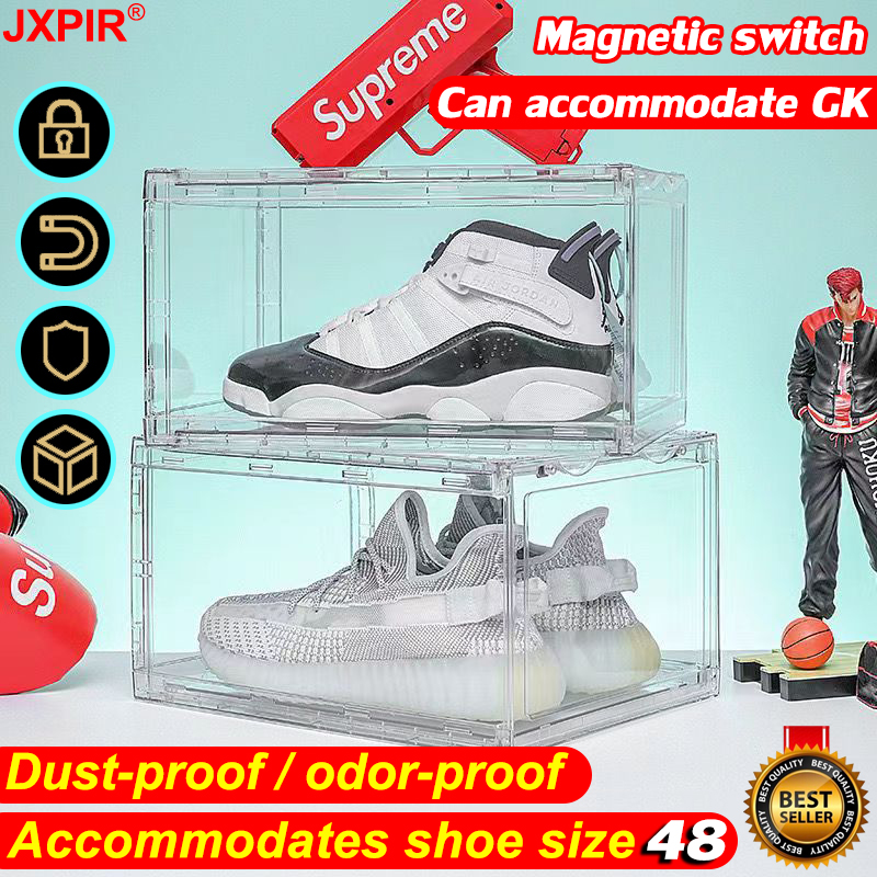 Acrylic Shoe Box organizer Clear Transparents Shoe Box for Sneaker ...