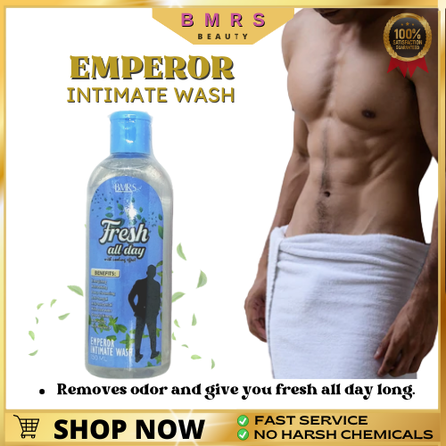 BMRS BEAUTY Original Fresh All Day Emperor Intimate Wash for Men 150ml ...