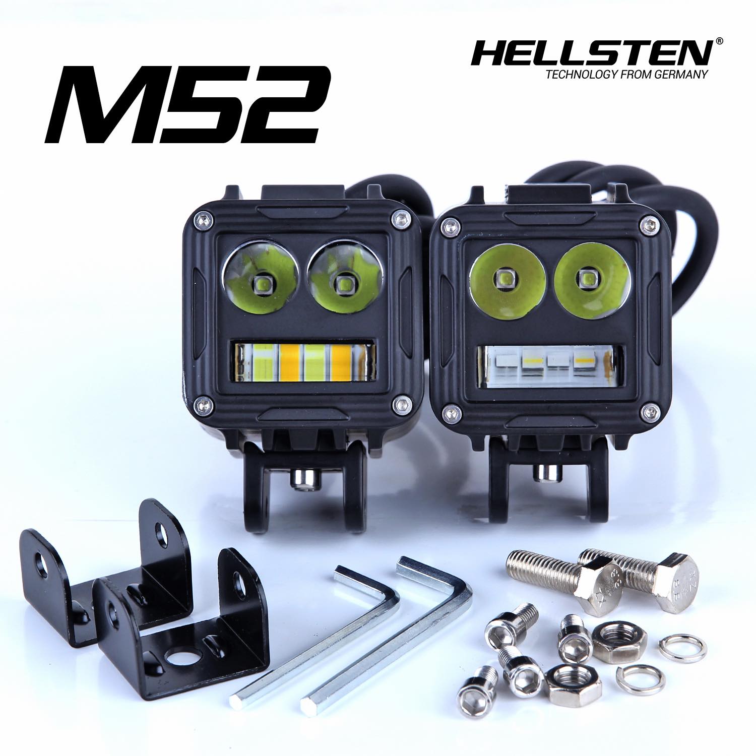 HELLSTEN LED Auxiliary for Motorcycles- M52 (PER PAIR) | Lazada PH