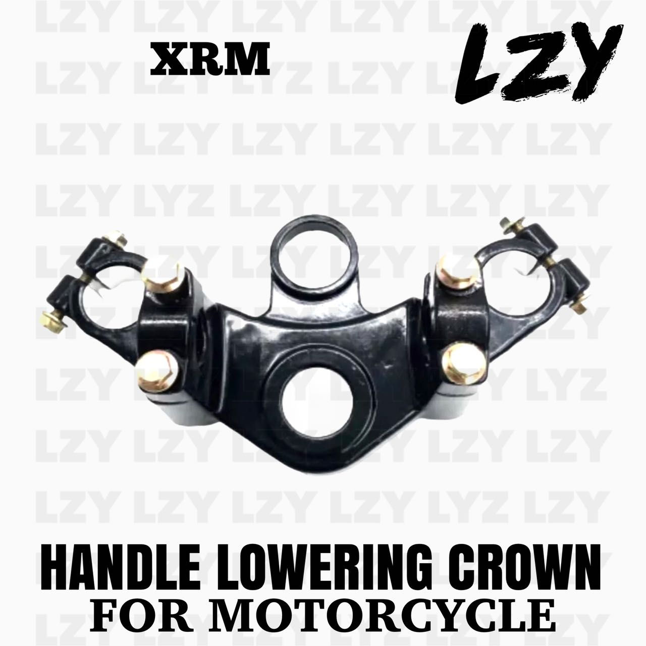 LZY Lowering Handle Bar Butterfly Crown Motorcycle TMX 125/155 RUSI XRM ...