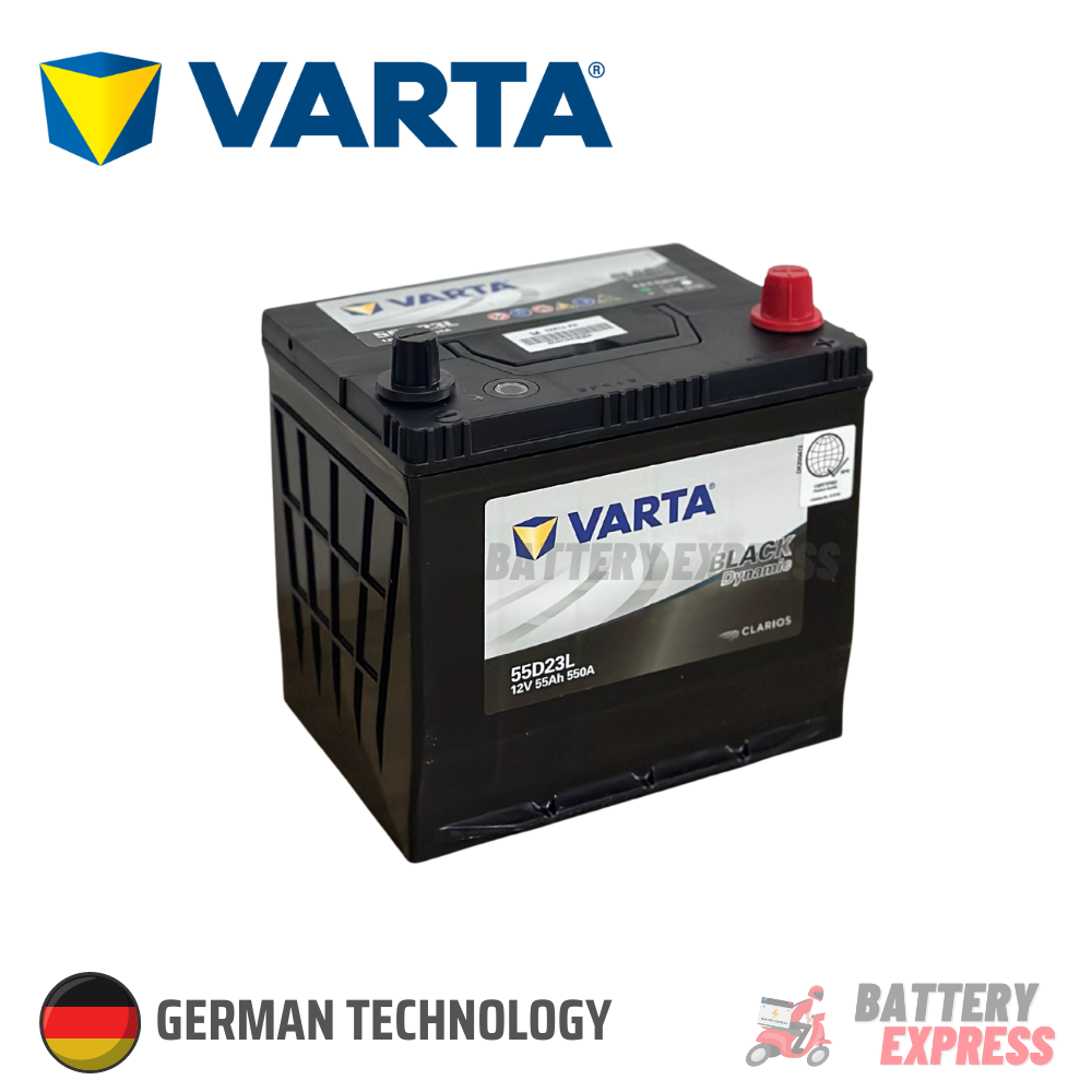Varta Battery 1SM / NS50L / D23L Maintenance Free Black - Premium Car ...