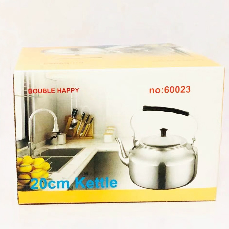 COD [ Basic Family ] Aluminum Kettle 16CM/18CM/20CM Whistle Kettle Easy ...