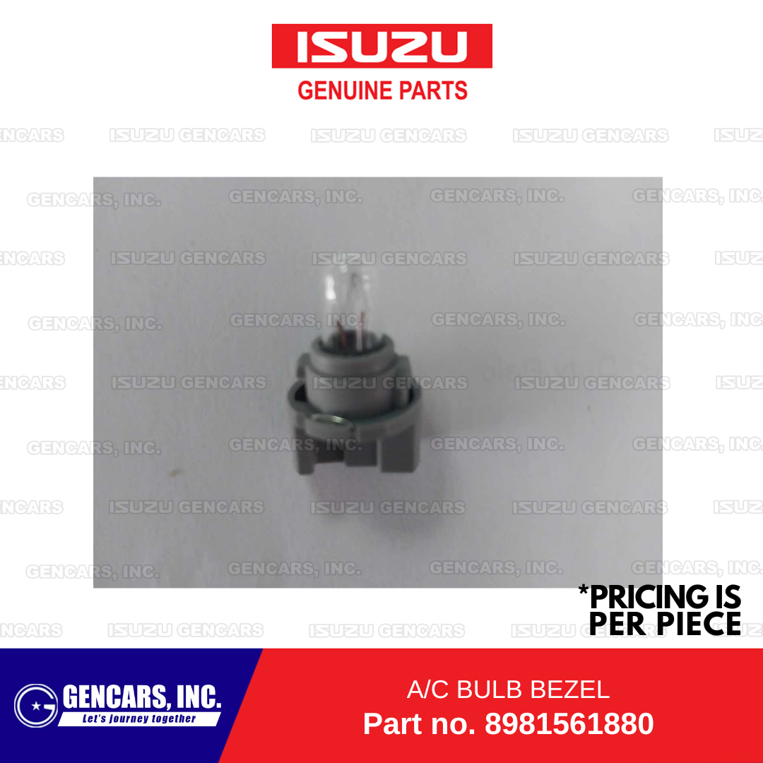 Isuzu Bulb Bezel A/C for mUX / Dmax 2015-2019 (8981561880) (Genuine ...