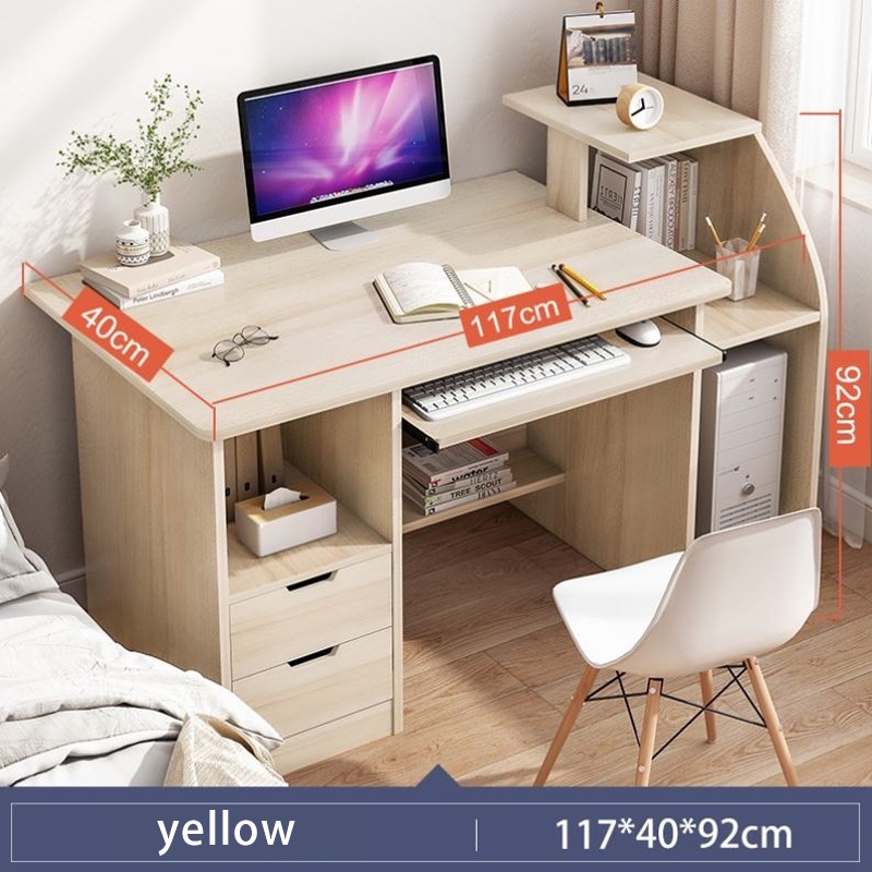 Simple desk computer desk desktop desk home simple table modern small ...