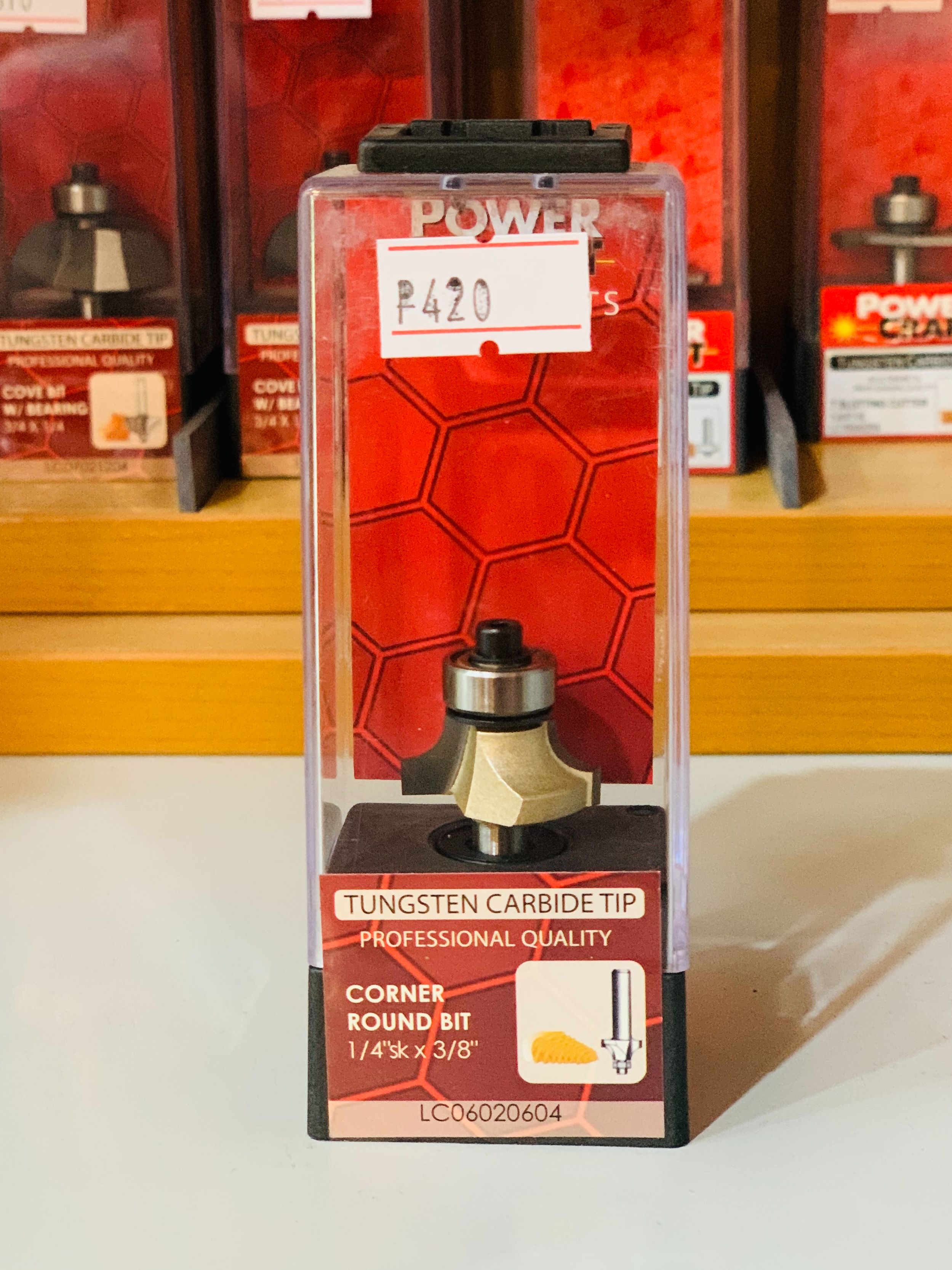 Powercraft Router Bits 1/4'sk x 3/8" CORNER ROUND BIT | Lazada PH