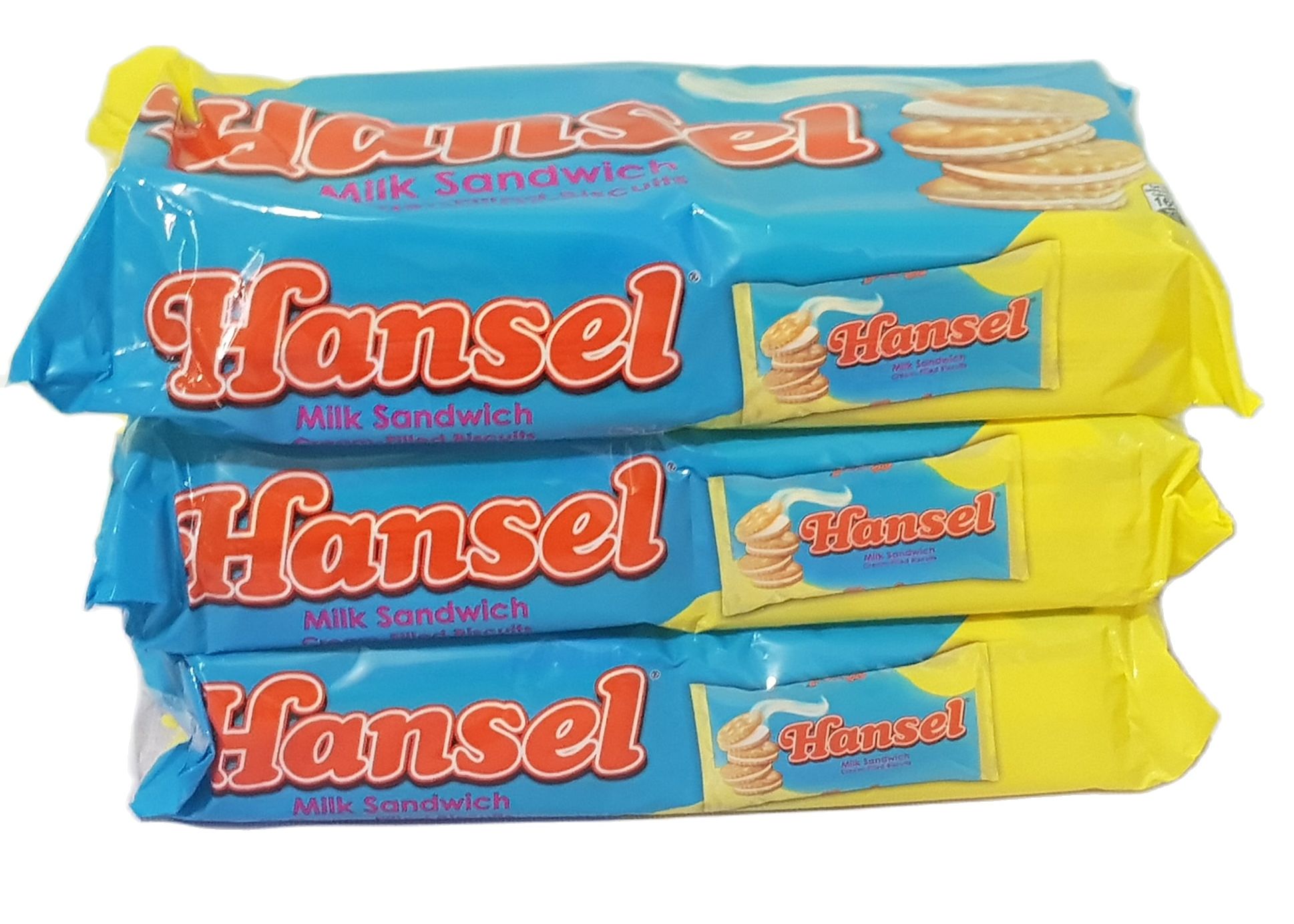 Hansel Milk Sandwich Cream-Filled Biscuits (pack of 3 pieces x 310 ...