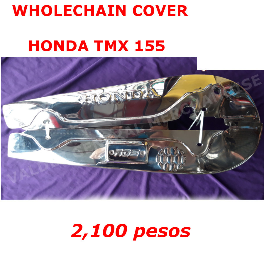 TMX 155 RDS Whole Chain Cover Stainless | Lazada PH