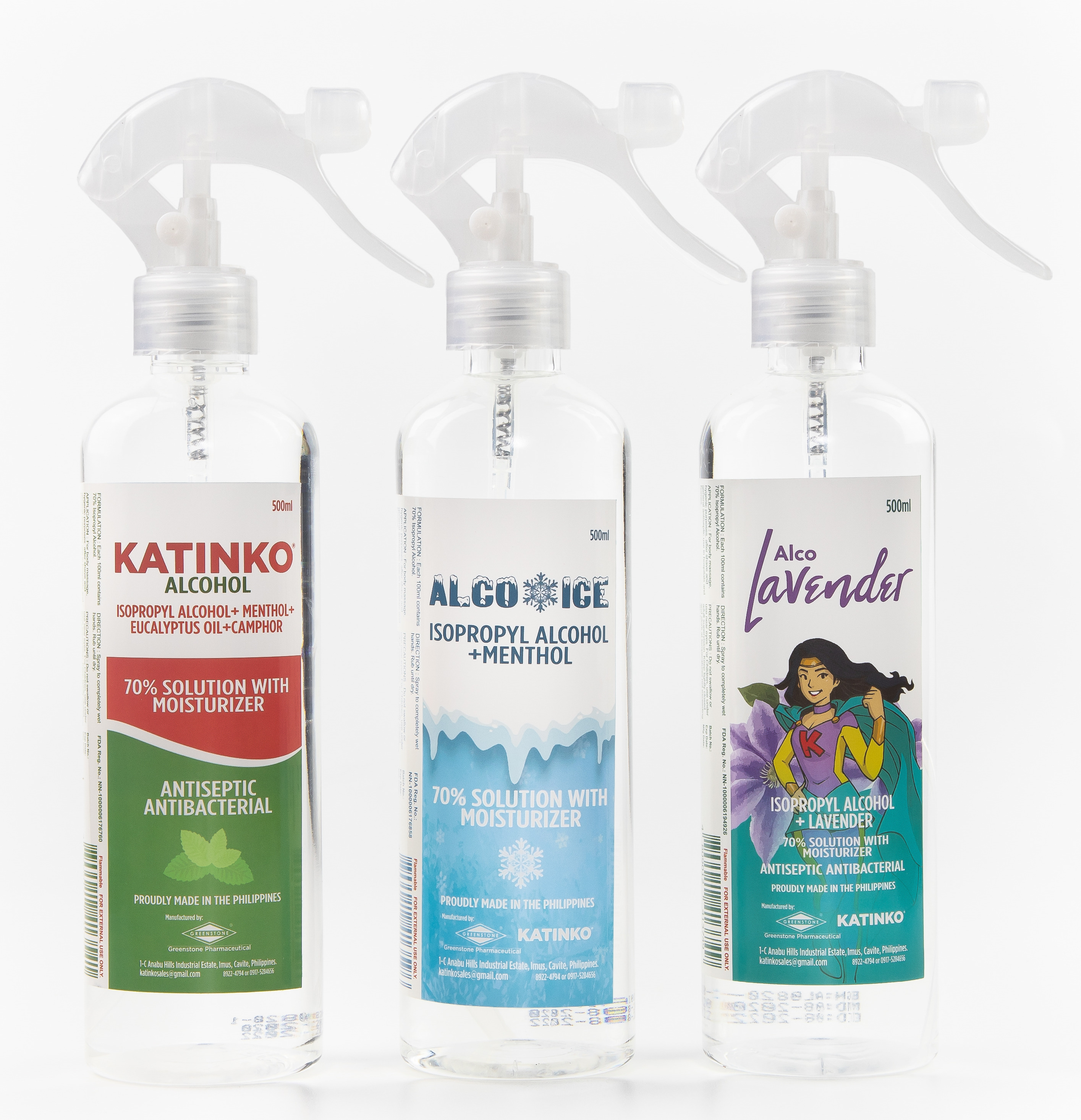 Scented Alcohol Spray 500ml Trio Pack | Lazada PH