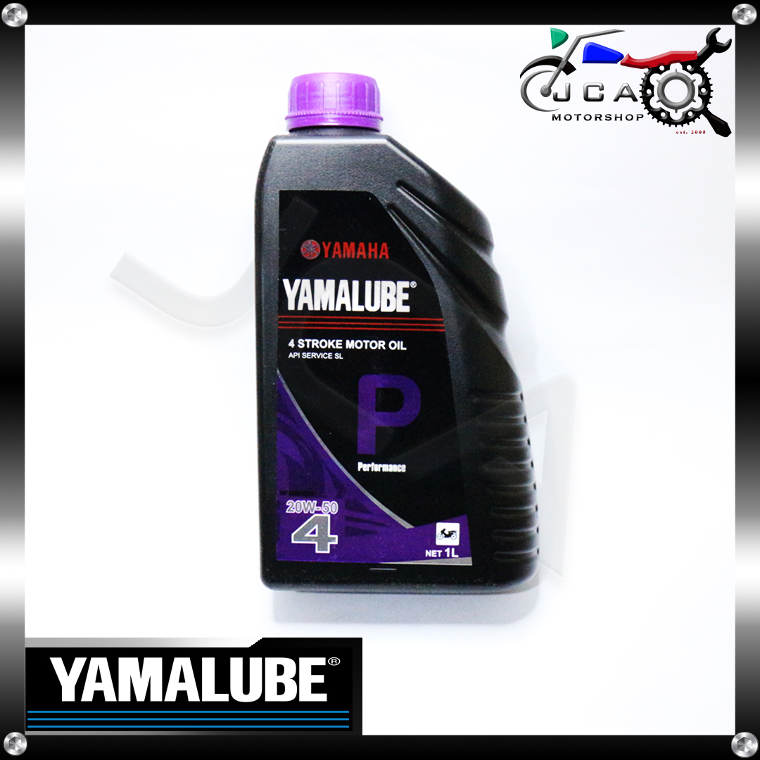 ORIGINAL YAMALUBE PERFORMANCE 4 STROKE MOTOR OIL 20W-50 (1L) | Lazada PH