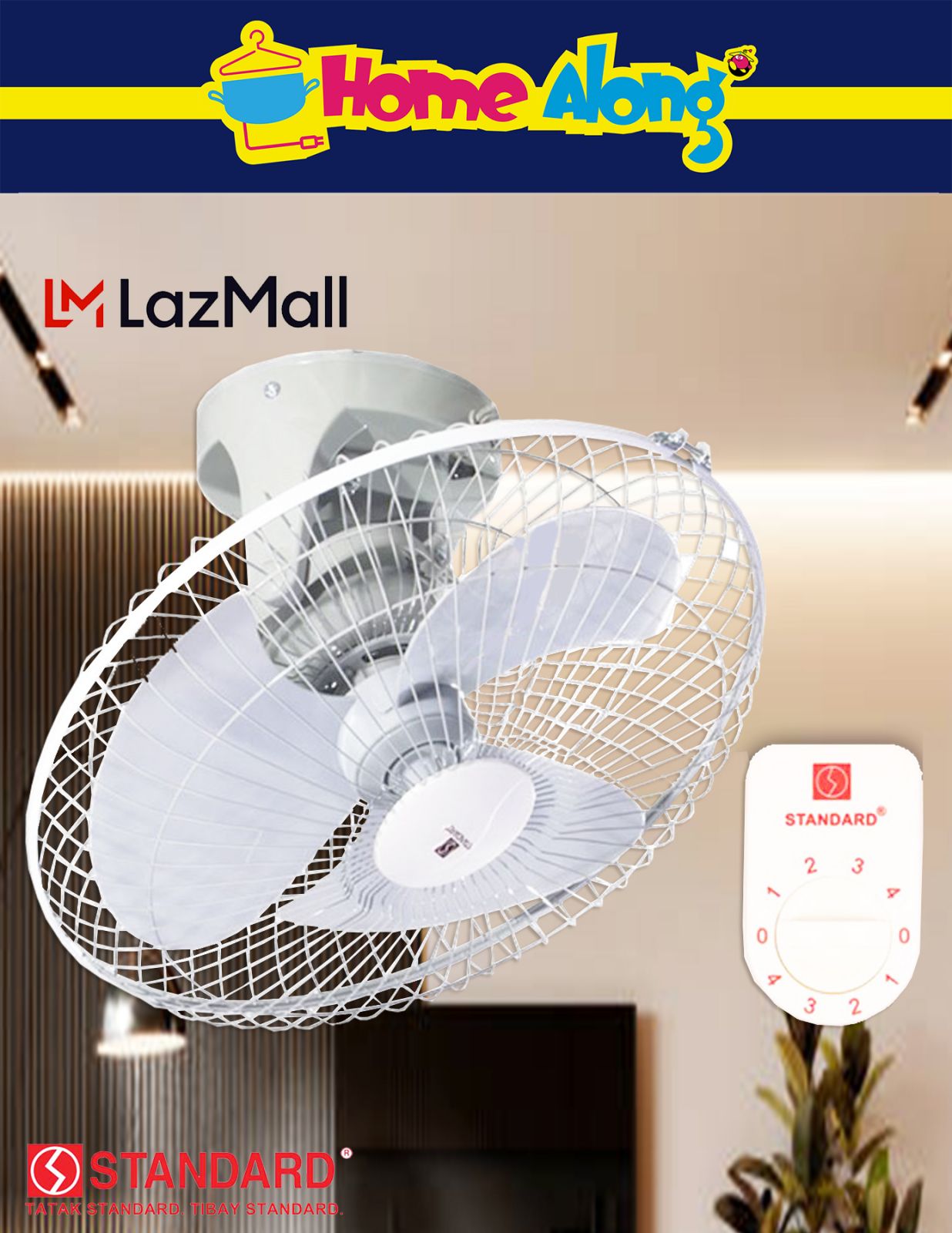 Orbit Green Ceiling Fan | Shelly Lighting