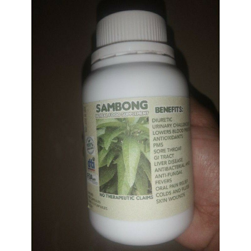 sambong capsule 500 mg 100 pieces | Lazada PH