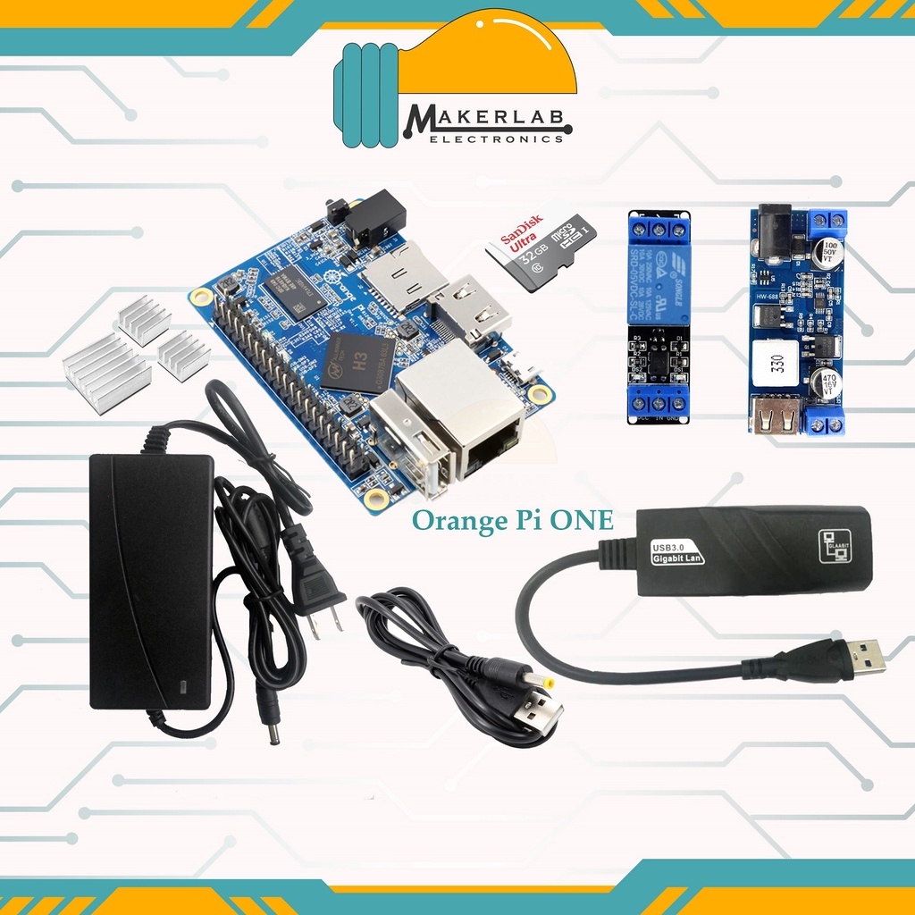 qiangbba Orange Pi One H3 1GB DDR Quad-core Mini Computer with Optional ...