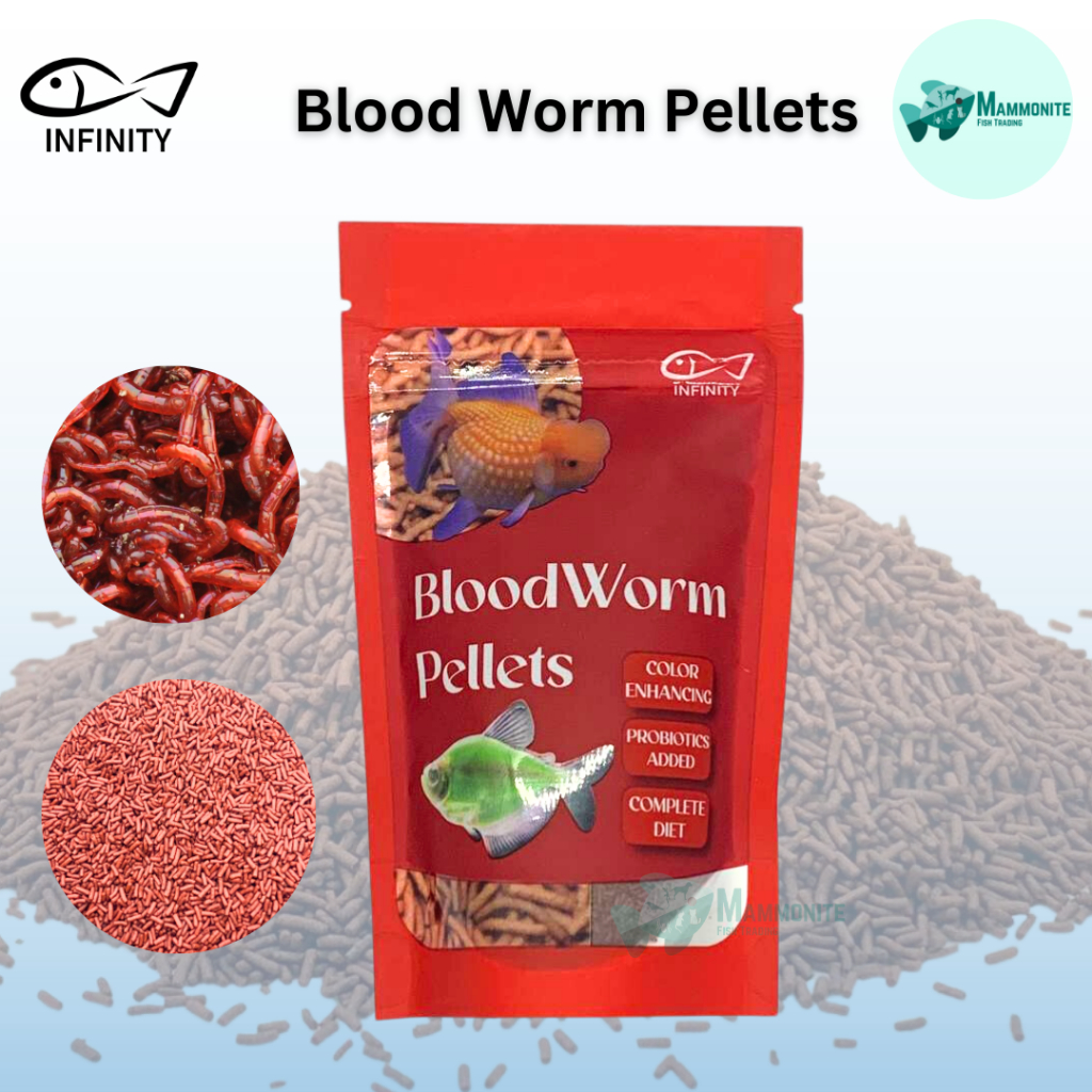 Infinity Blood Worm Pellets 100g | Lazada PH