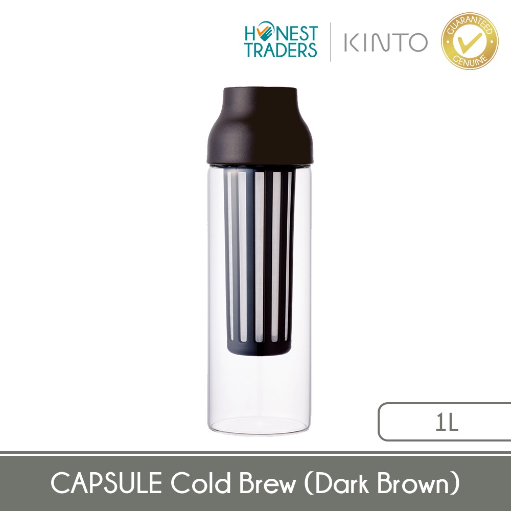 Kinto Capsule Cold Brew Carafe Dk. Brown 1l 26472 | Lazada PH