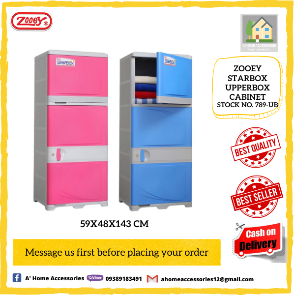 Zooey Starbox Upperbox Cabinet pink blue green | Lazada PH
