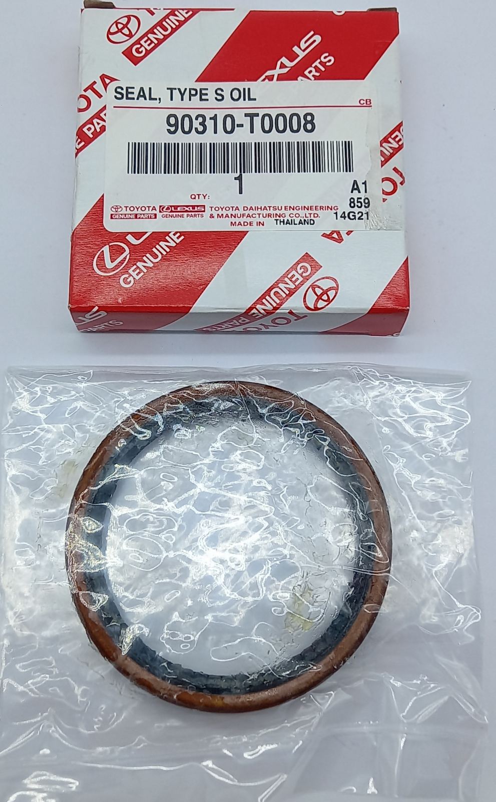 Genuine Toyota 1pc Axle Shaft Oil Seal for Toyota Fortuner 15-up ...