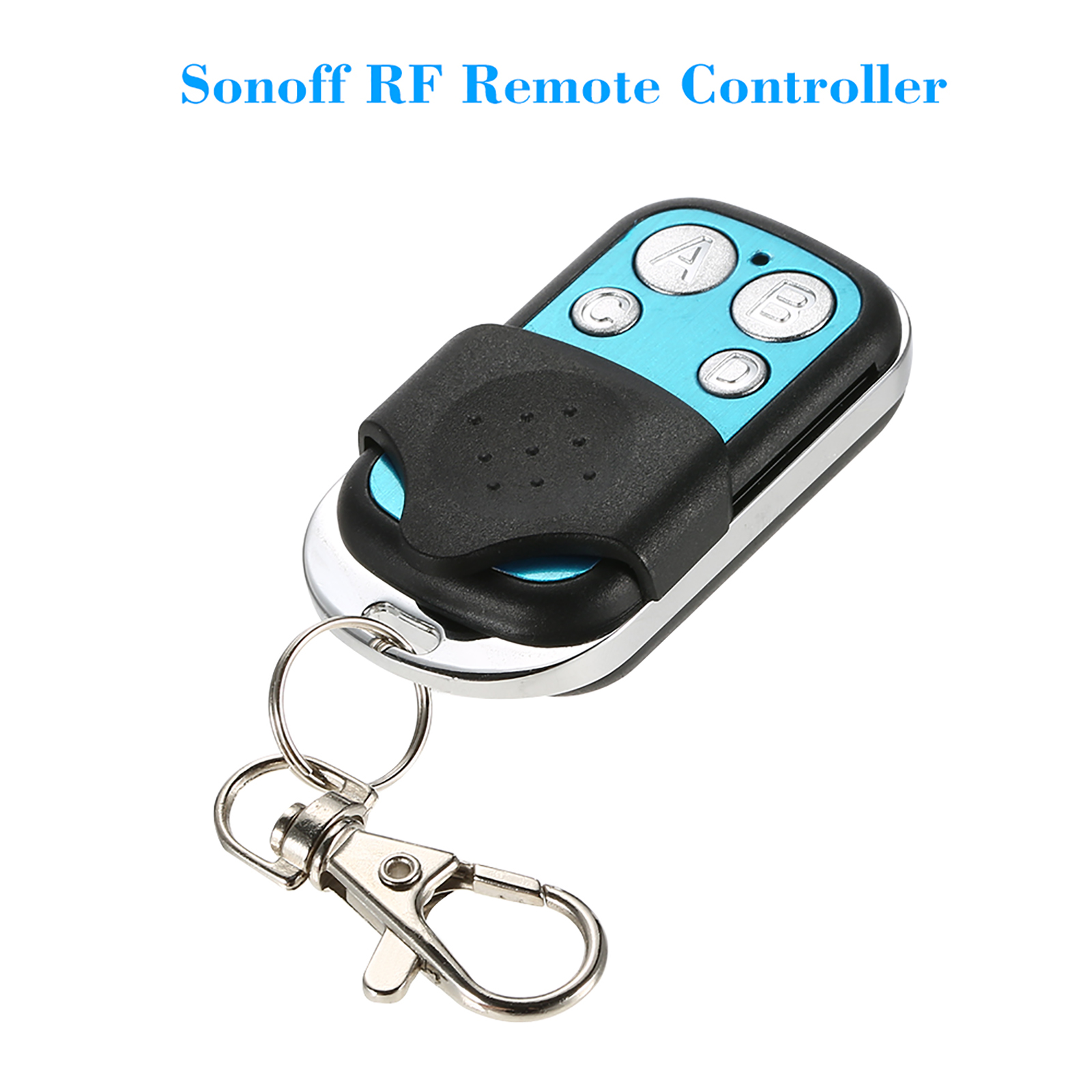 SONOFF RF Remote Controller ITEAD 433MHz Wireless Control Electric Gate Door 4 Buttons Push ...