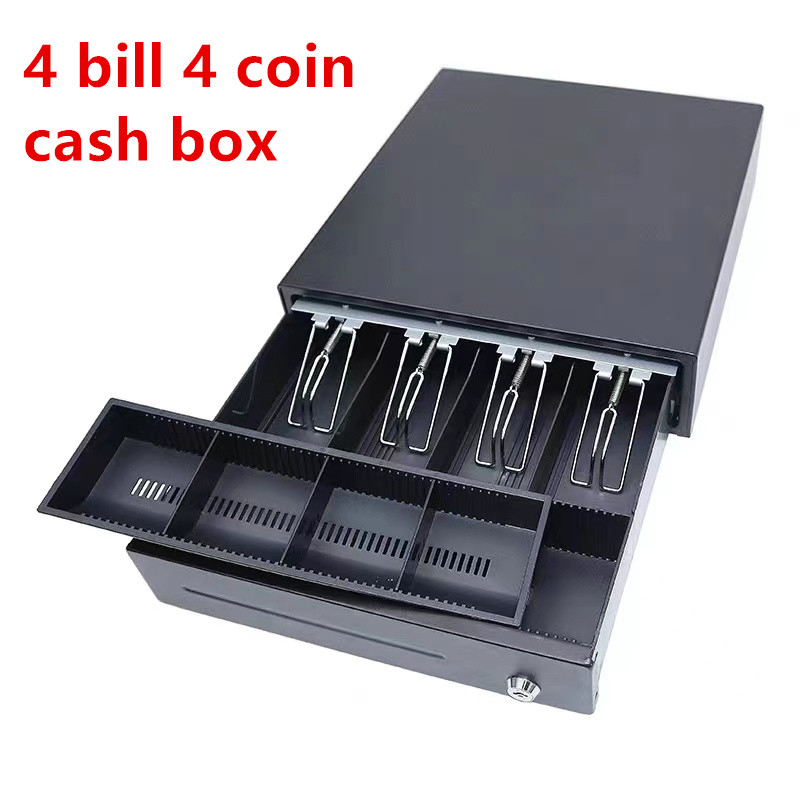 Heavy Duty Electronic Cash Drawer Box Case Storage 6 Bills 3 Coins Tray ...