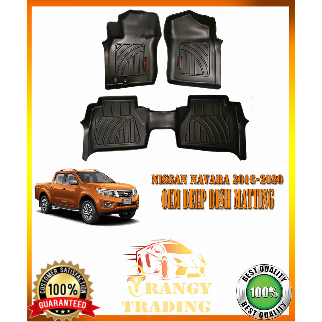 ^n#Nissan Navara 2016 to 2022 OEM Deep Dish Matting V1 & V2 PREMIUM ...