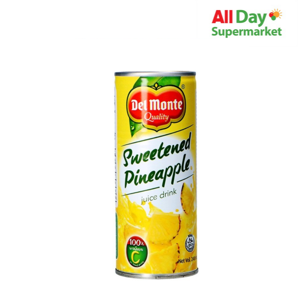 Del Monte Sweetened Pineapple 202 240ML | Lazada PH