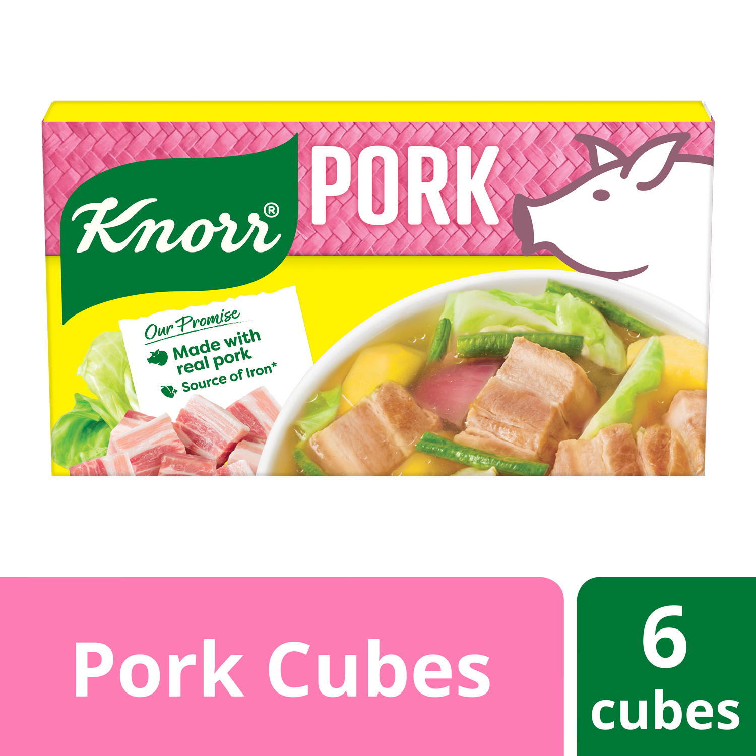 Knorr Cubes Pantry Pork 60g | Lazada PH