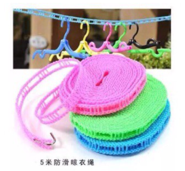 Clothes Line (5m) Hanger Stop Rope *Assorted | Lazada PH
