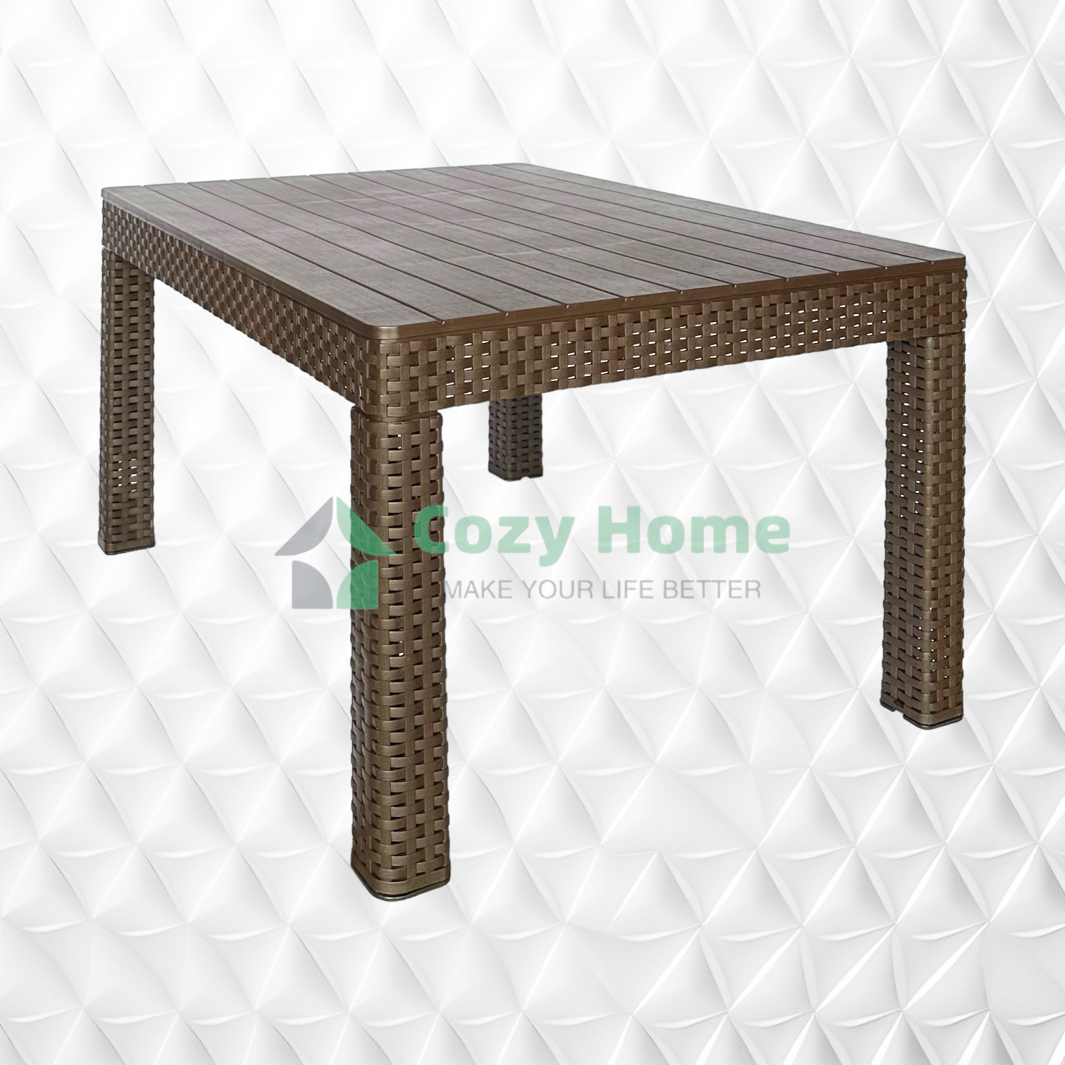 Jolly Plastic Rattan Low Center Sala Coffee Study Table | Lazada PH