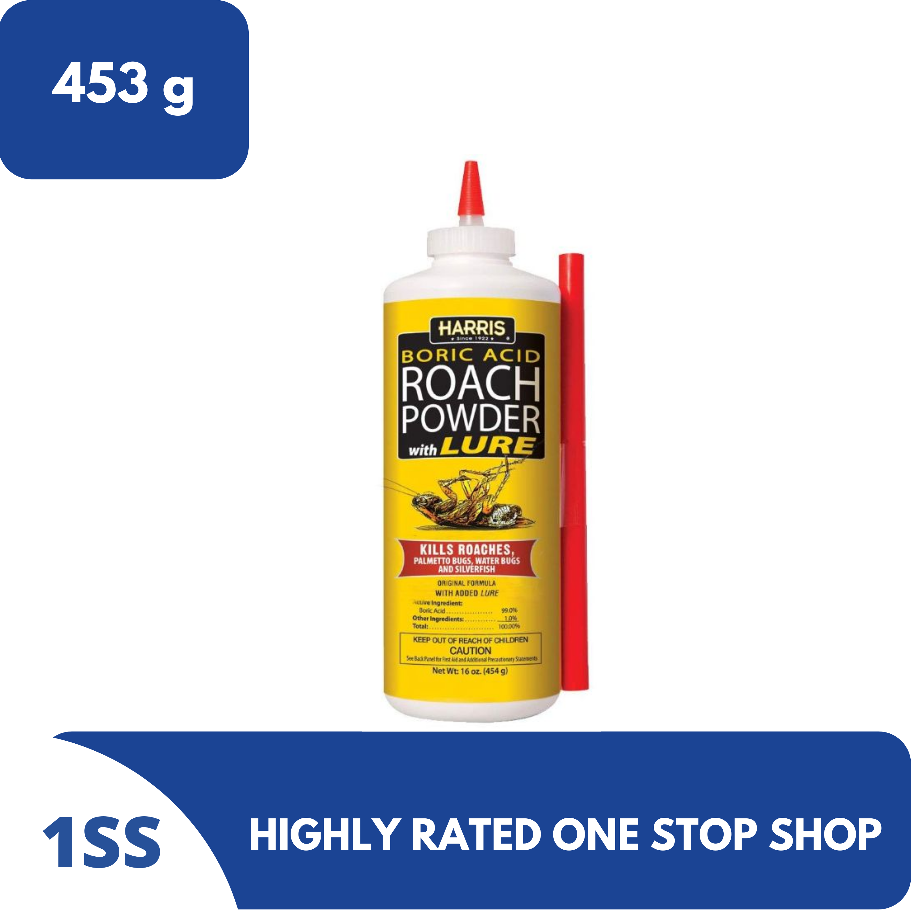 Harris Boric Acid Roach Powder with Lure, 453g | Lazada PH