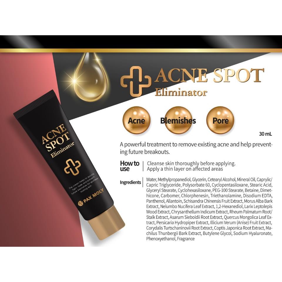 Pax Moly Acne Spot Eliminator 30ml | Lazada PH