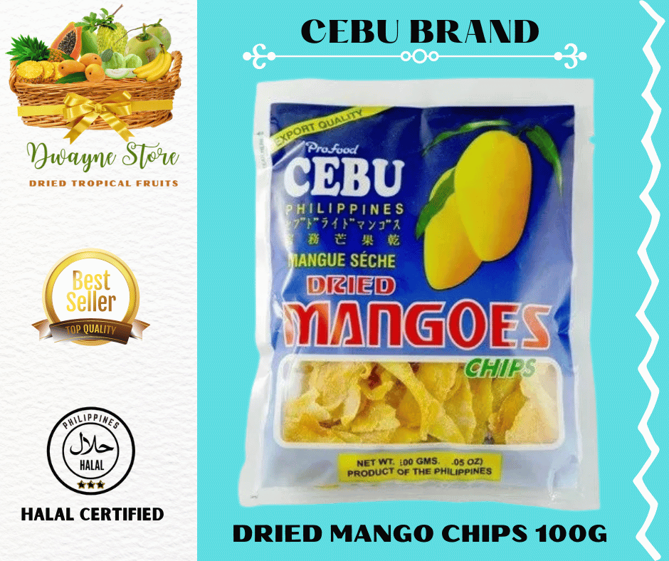 Dried Mango Chips 100g Cebu Brand | Lazada PH