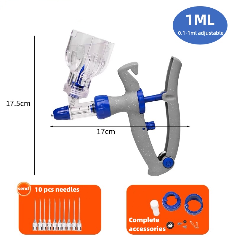 Automatic Veterinary Continuous Syringe for Pigs Animal Adjustable ...