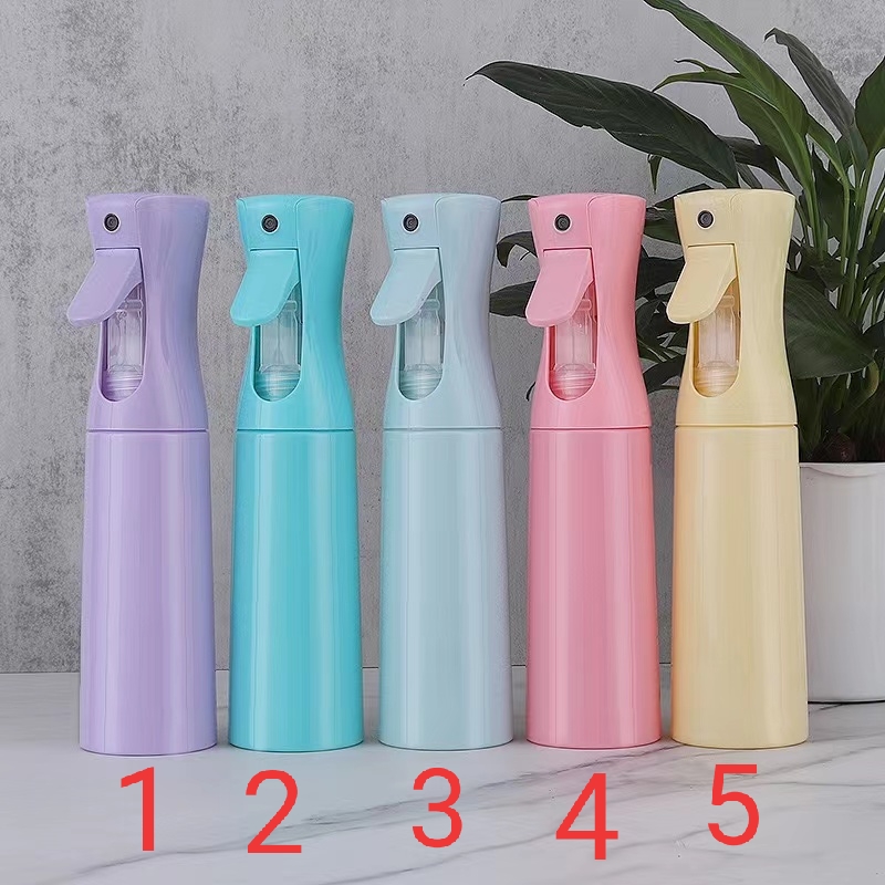 Spray Bottle 300ml Continuous Spray Nano Fine Mist Sprayer Alcohol ...