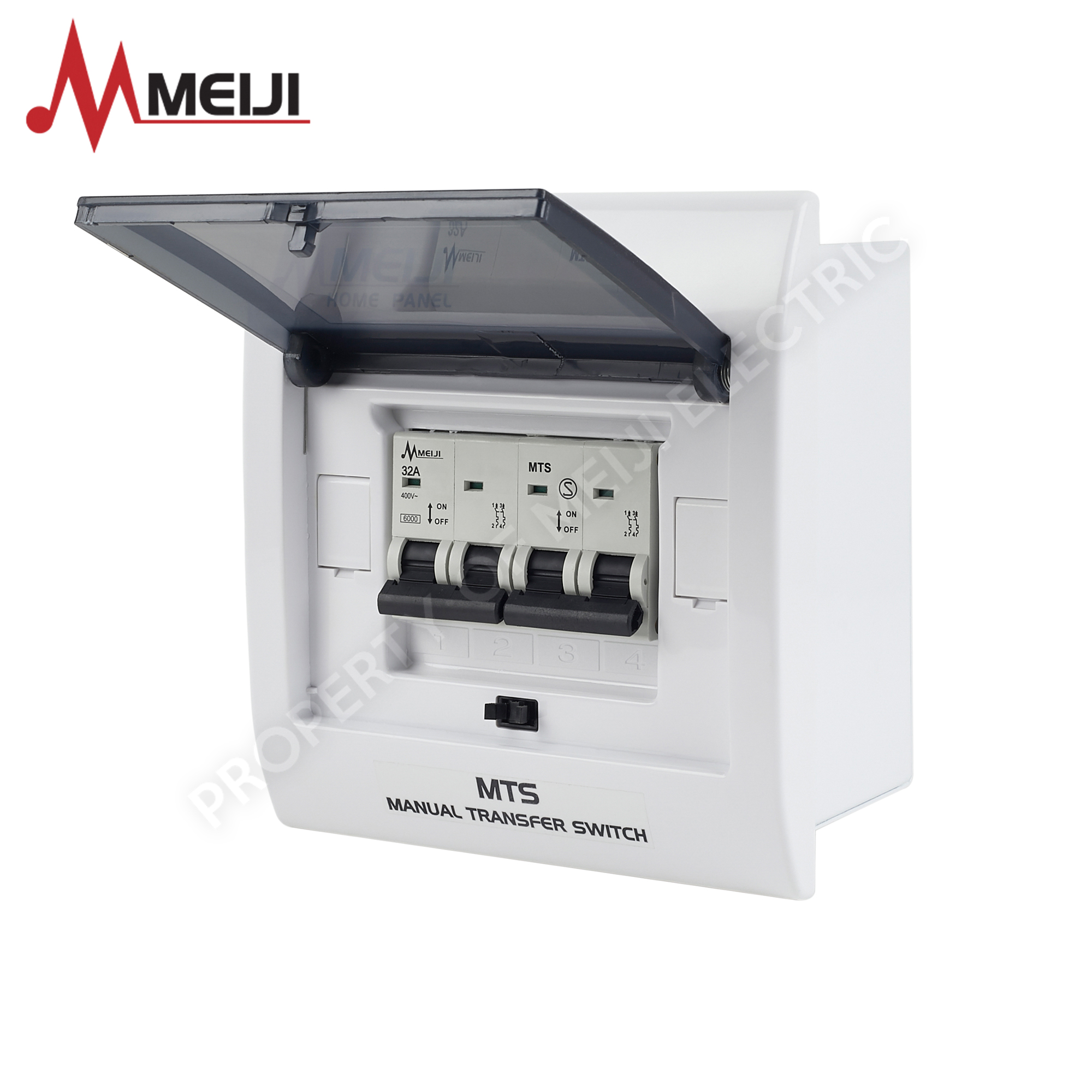 Manual Transfer Switch with Home Panel [Meiji MTS Color Coded with Home ...