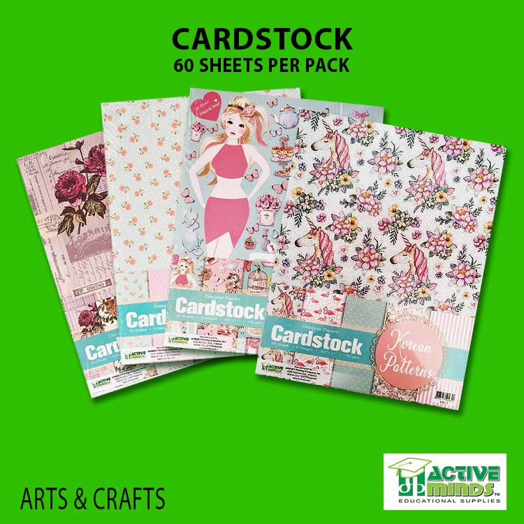 Designer Cardstock: Korean Patterns (60 Sheets) by ACTIVE MINDS | Lazada PH