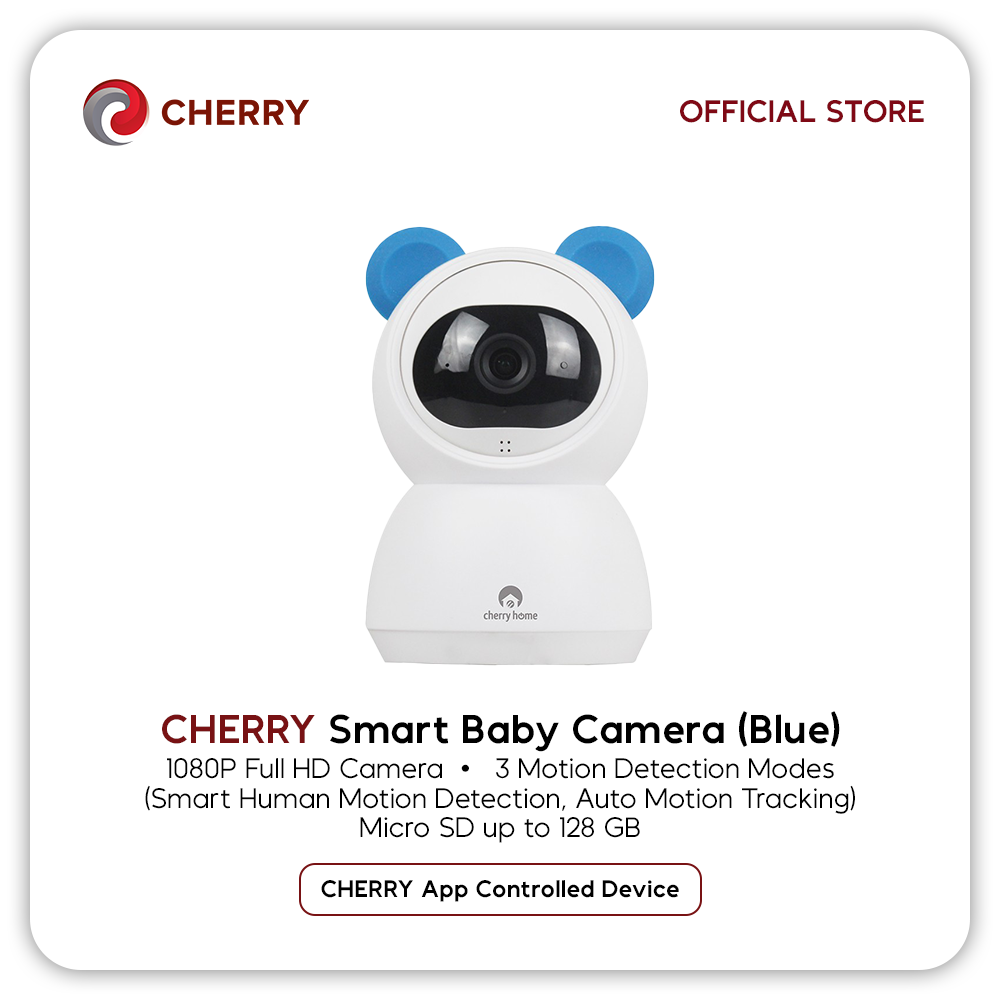 CHERRY Smart Baby Camera (Blue) CCTV | Lazada PH