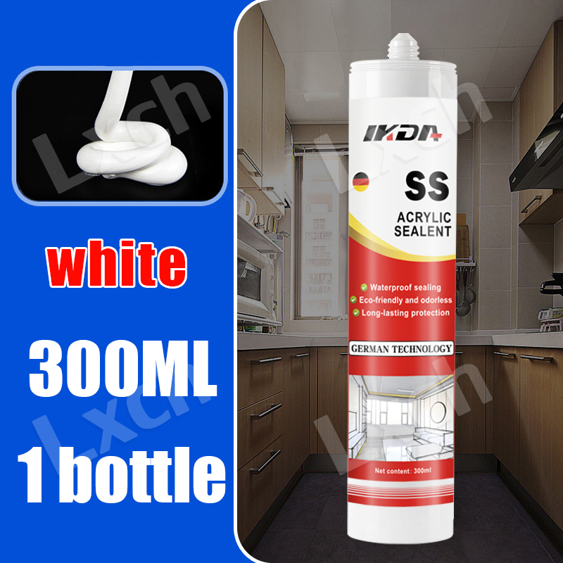 Silicon sealant fill the gap Gun strong adhesive 300ML white ...